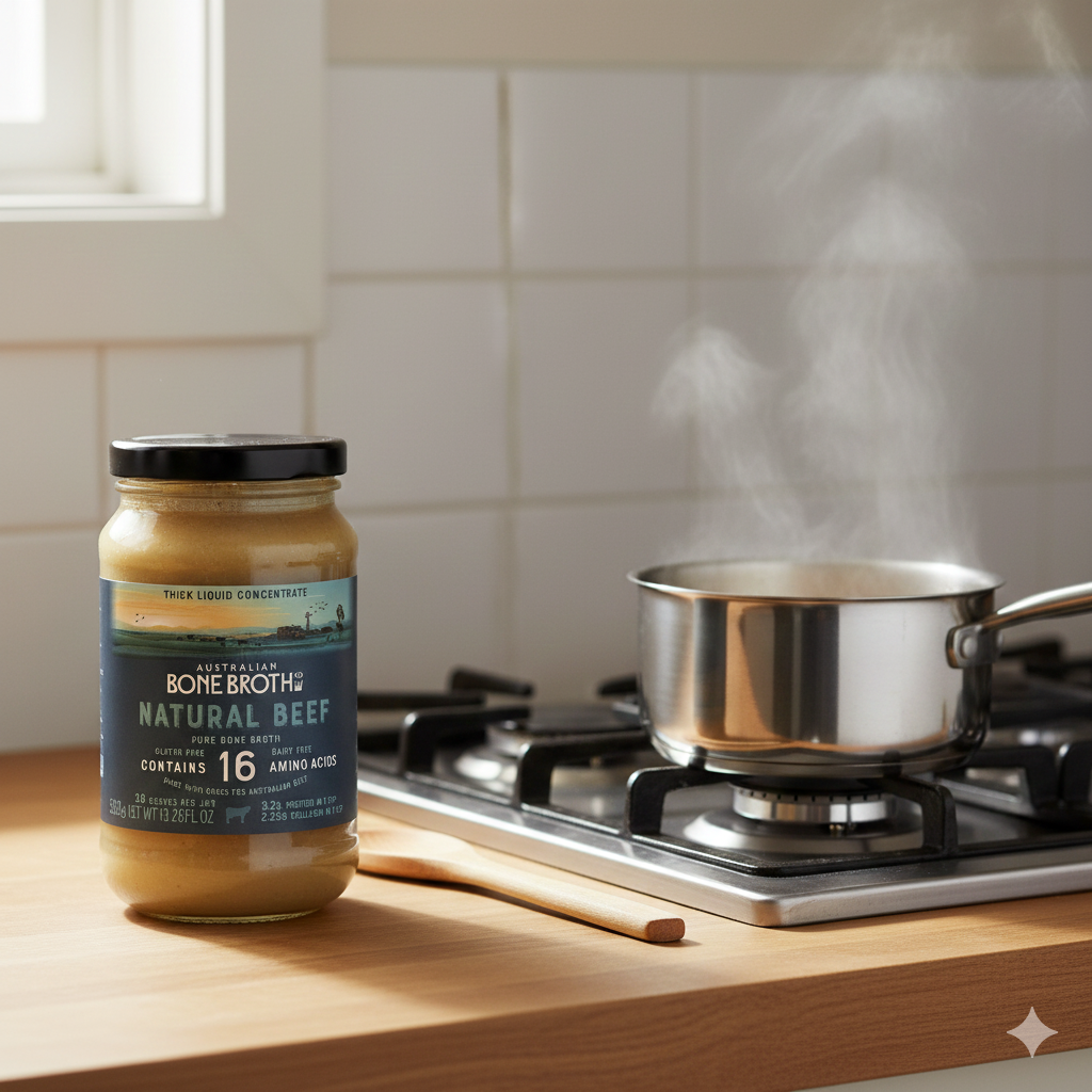 Natural Beef Bone Broth Concentrate | Australian Bone Broth Co