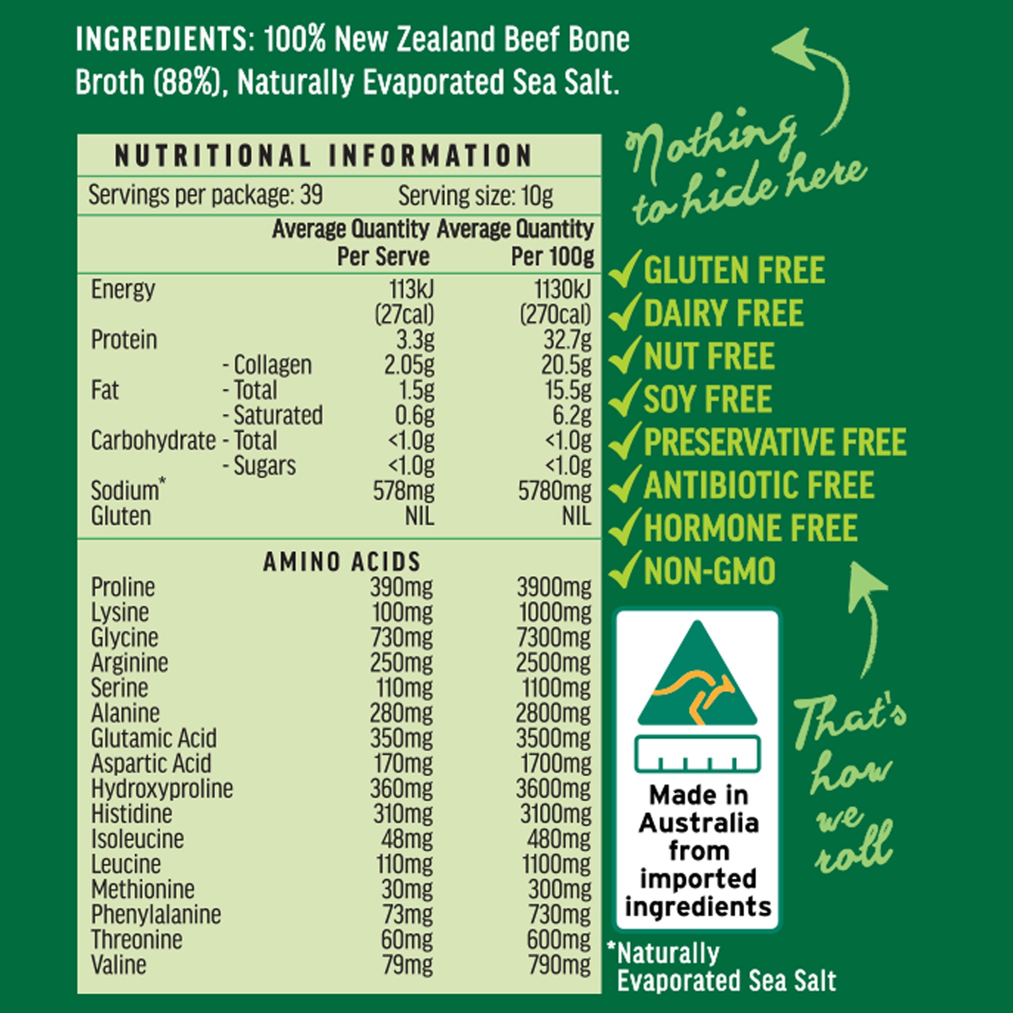 Halal Beef Bone Broth Concentrate | NZ Grass-Fed Collagen Rich – ABBCo ...