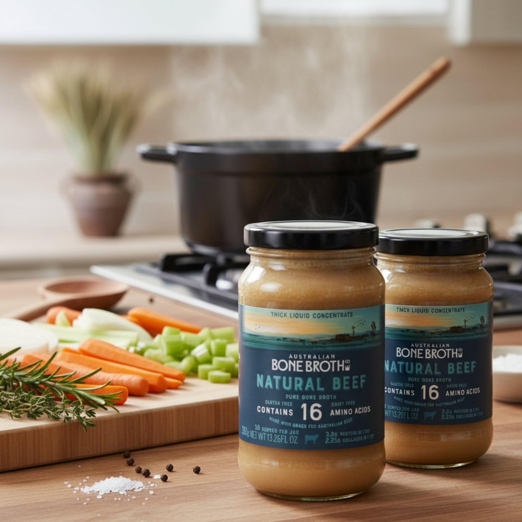 Australian Bone Broth Co | Beef Bone Broth Concentrate & Powder